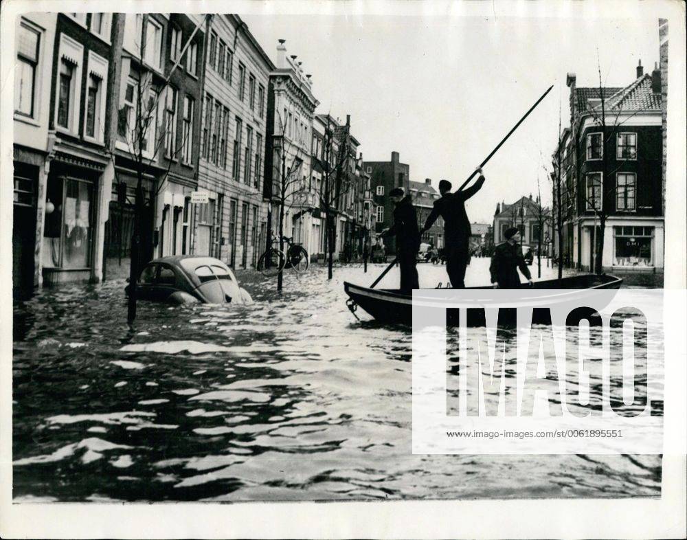 Feb. 02, 1953 - Floods Ravage The Netherlands Worst For 400 Years Scene ...