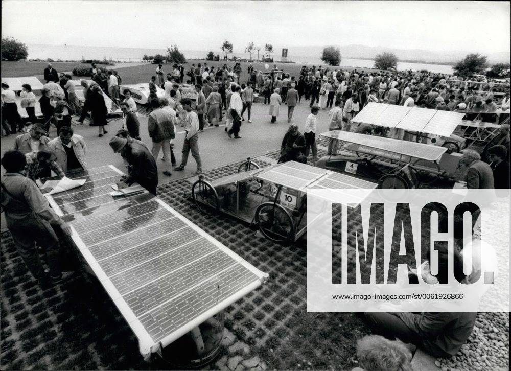 Jun. 06, 1985 - Tour De Sol started in Switzerland: The first rally for ...