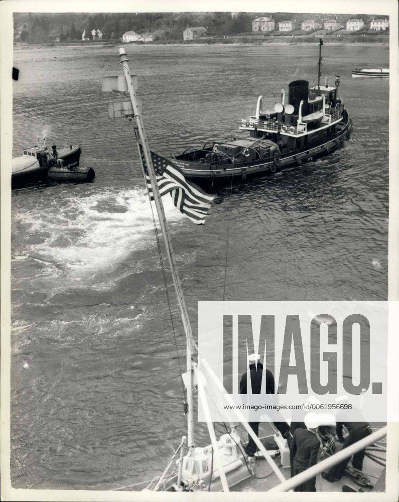 Mar. 03, 1961 - U.S. Submarine depot ship arrives in the Holy Loch: The ...