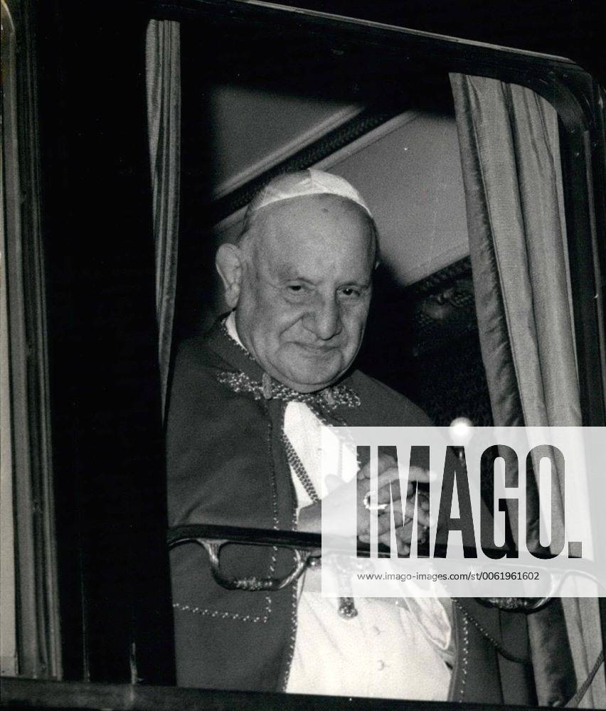 Oct. 10, 1962 - Rome, 4th October 1962 - Pope John XXIII left today ...