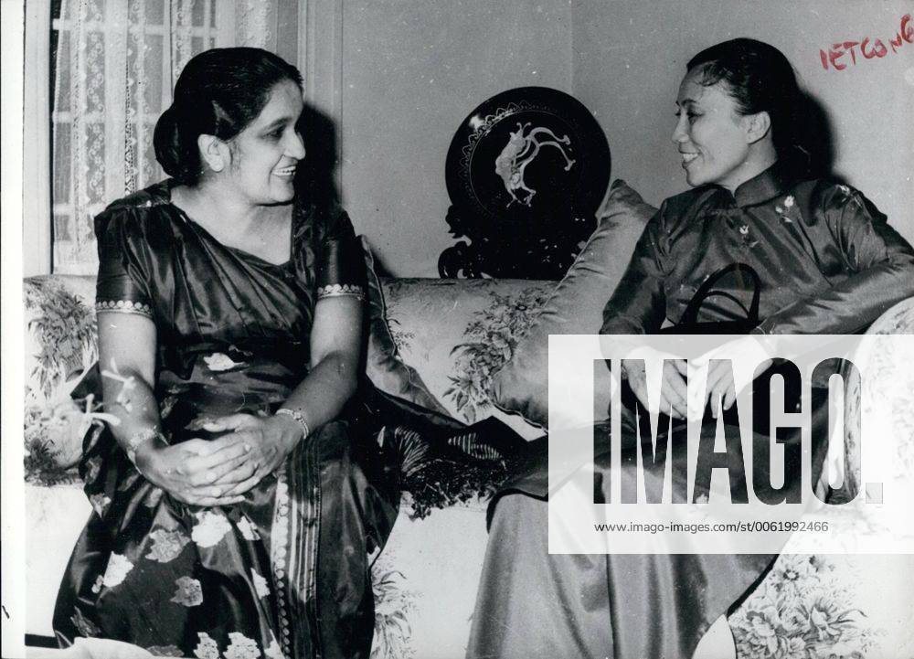 Aug. 08, 1970 - Madame Binh In Ceylon. Madame Nguyen Thi Binh, Minister of Foreign Affairs of the