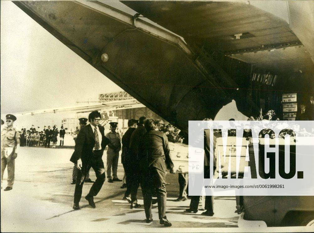 Jun. 07, 1972 - Bodies of Sixteen Victims of Lod Tragedy Taken to ...