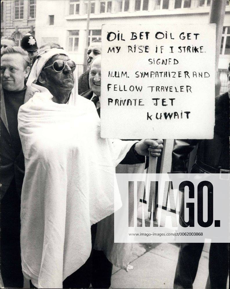 Jan. 24, 1974 - January 24th 1974 Miners leaders meet in London ...