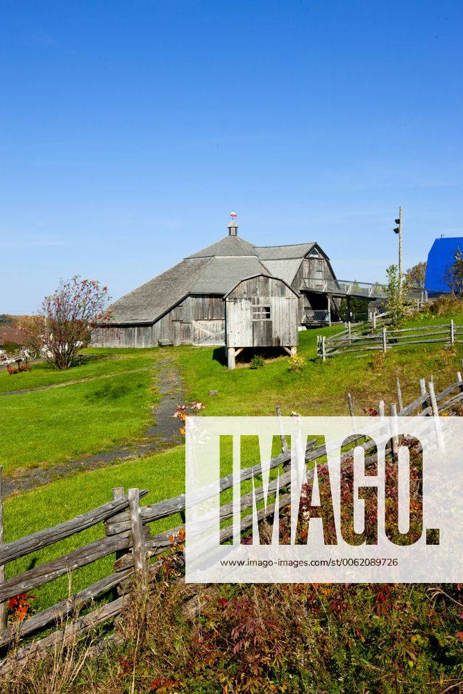 Built in 1888, the Saint-Fabien barn is officially known as the Adolphe ...