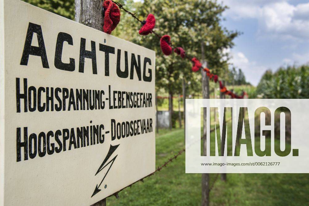 Warning sign for Wire of Death Dodendraad, lethal electric fence ...