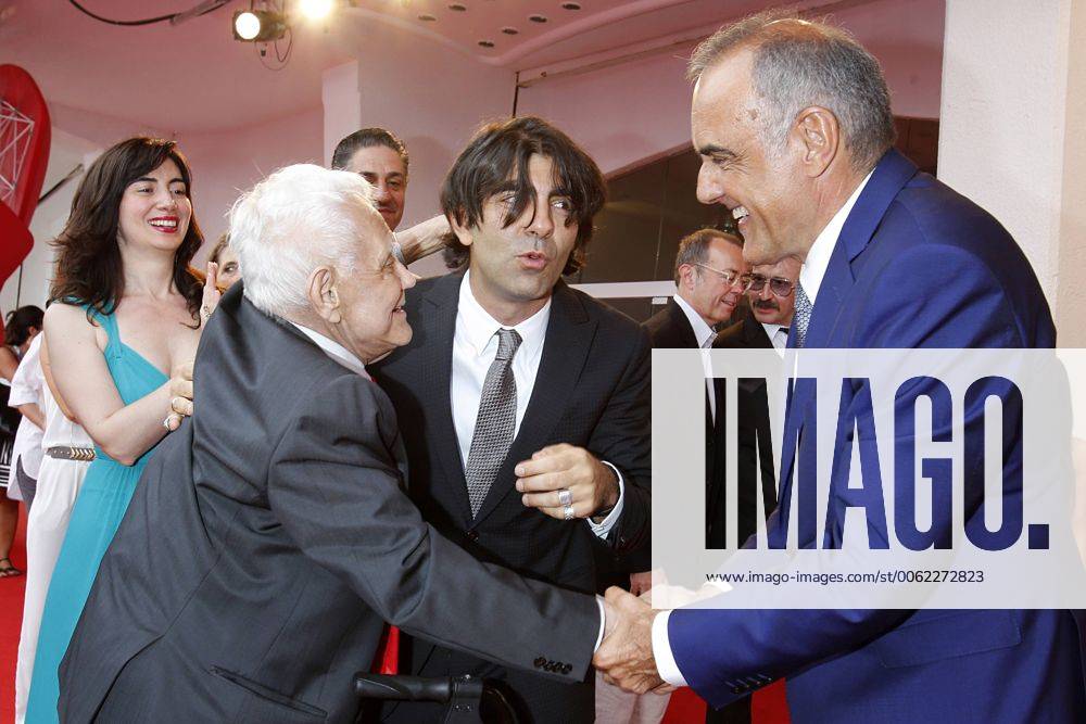 Mardik Martin, Fatih Akin und Alberto Barbera bei der Premiere von The ...