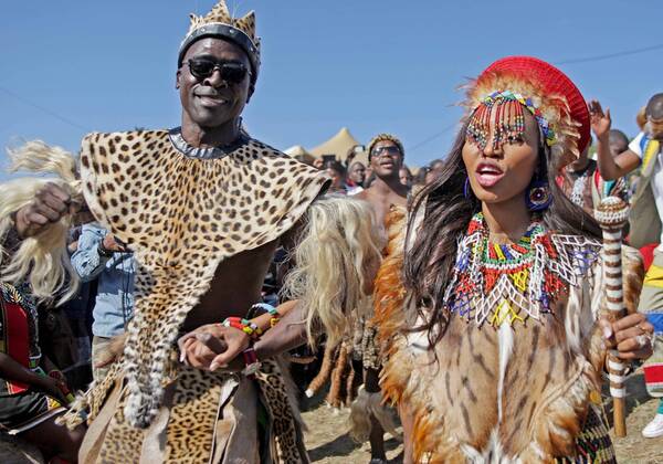 Gigaba Traditional Wedding S. Africa Economy Is In Trouble: Gigaba