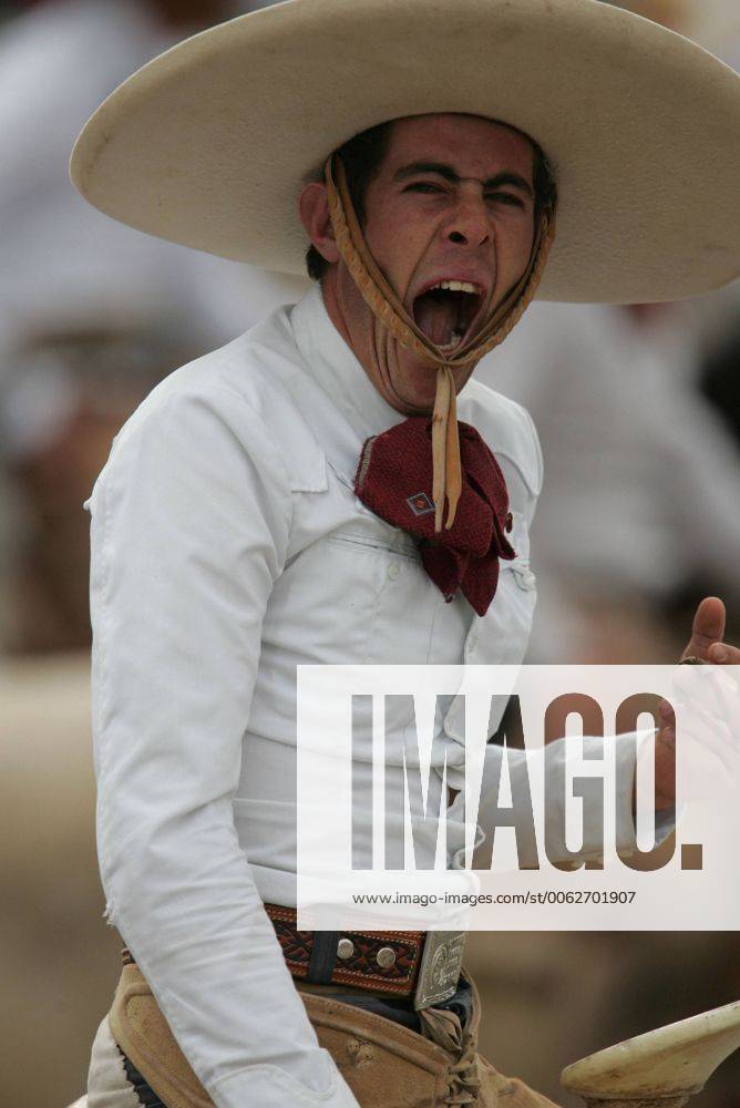 Man in charro costume. The symbol of Mexico is the charro or, and ...
