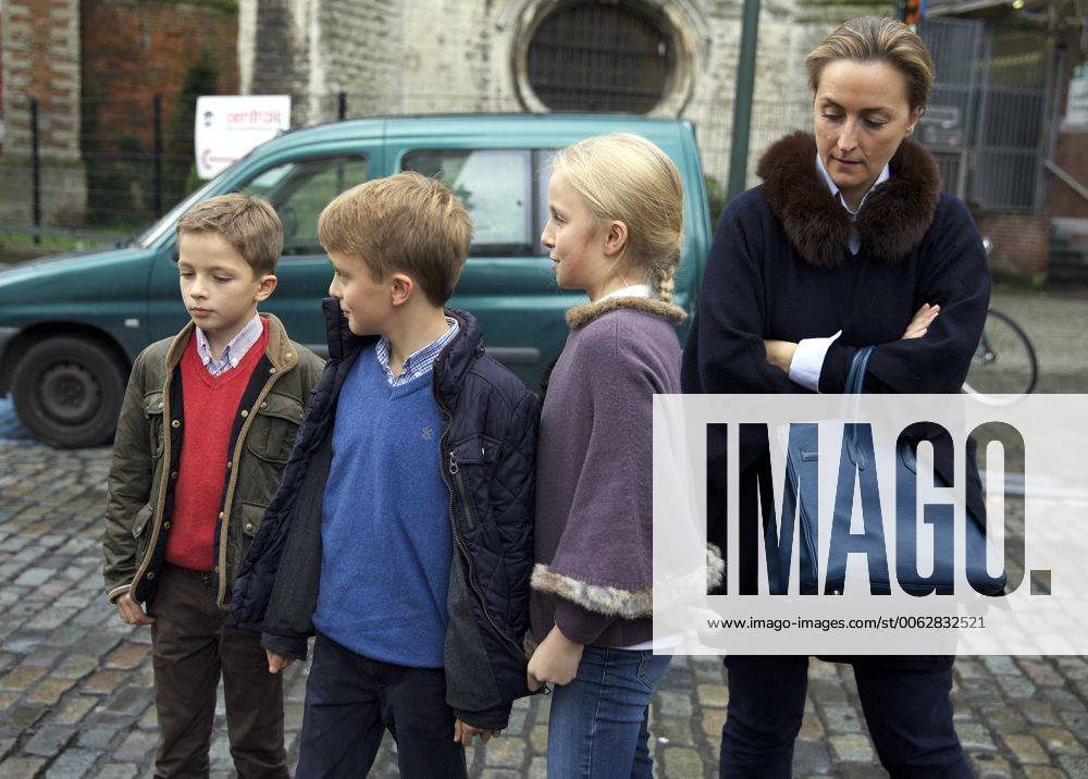 - BRUSSELS, BELGIUM: Prince Aymeric, Prince Nicolas, Princess Louise ...