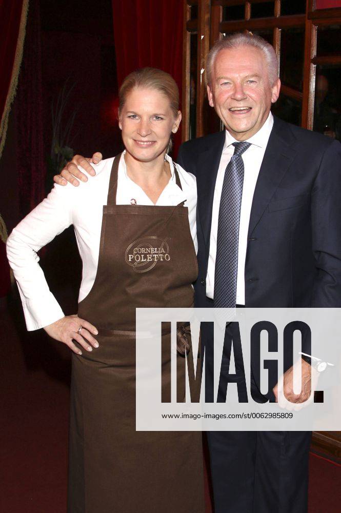 Cornelia Poletto und Rüdiger Grube bei der Premiere von Polettos Palazzo im Spiegelzelt