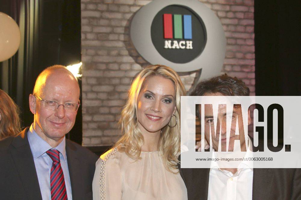 Jan Metzger, Judith Rakers und Giovanni di Lorenzo in der ...