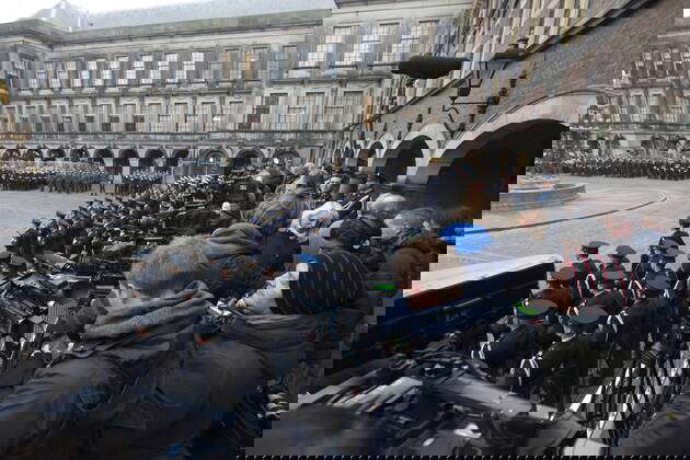 Ceremony of the Militaire Willems-Orde in Den Haag. The Militaire ...