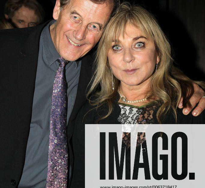 Helen Lederer and her husband, Chris Browne attending her book launch ...