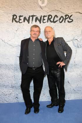 Wolfgang Winkler und Tilo Prückner, die beiden Schauspieler und ...