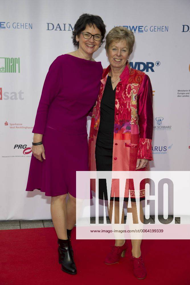 Von links: Frauke GERLACH, Direktorin des Adolf Grimme-Instituts ...