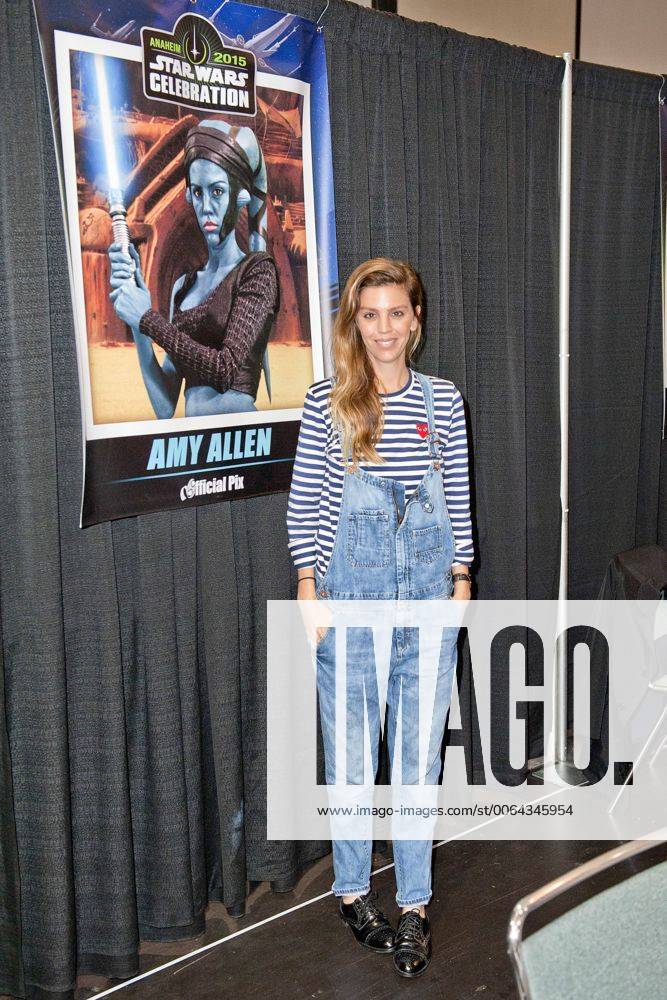 Amy Allen bei der Star Wars Celebration im Anaheim Convention Center ...