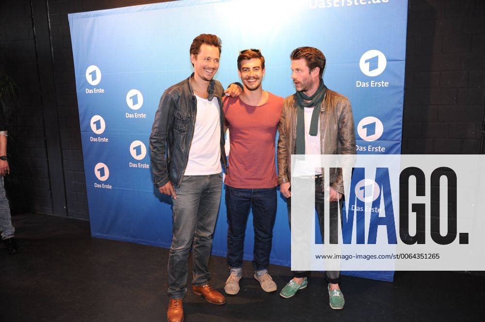 Bastian Semm, l-r, Nic Romm, Daniel Axt kommt am 20.04.2015 in Köln zum ...