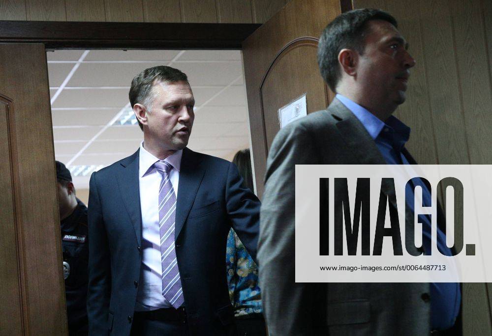 MOSCOW, RUSSIA. Dmitry Kharitonov and Timofei Gridnev, lawyers for Yevgenia Vasilyeva, former head