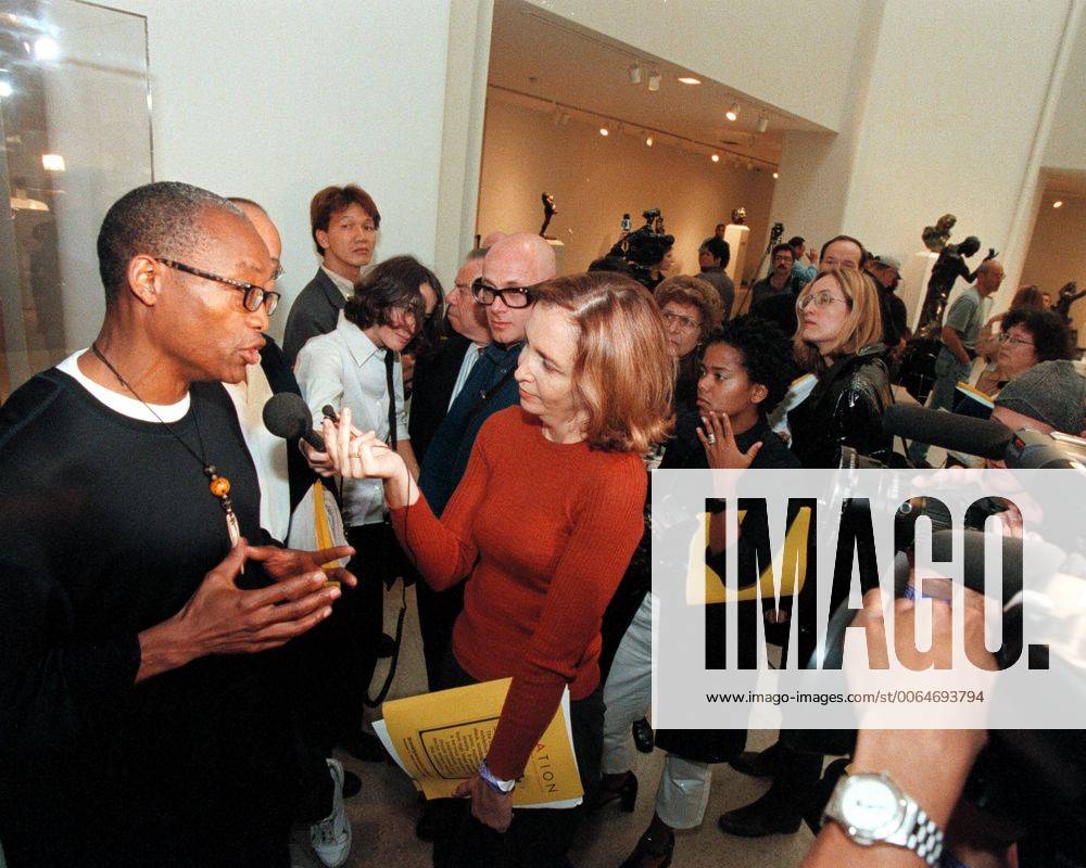 The Holy Virgin Mary by Chris Ofili up for auction in London The artist ...