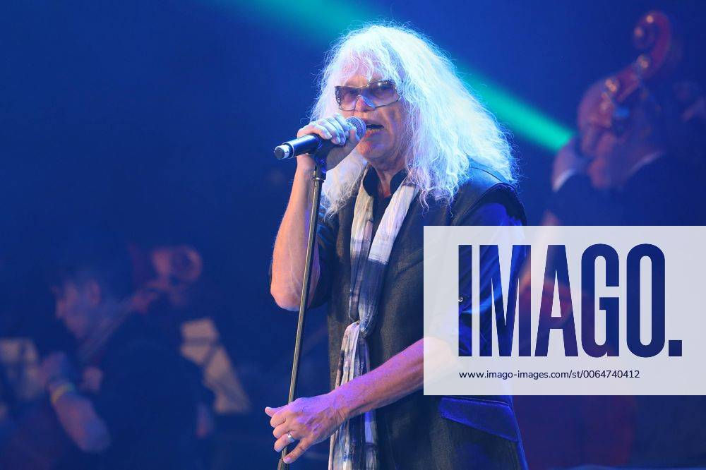 MOSCOW, RUSSIA. JUNE 4, 2015. Lead singer Janos Kobor of the Hungarian ...