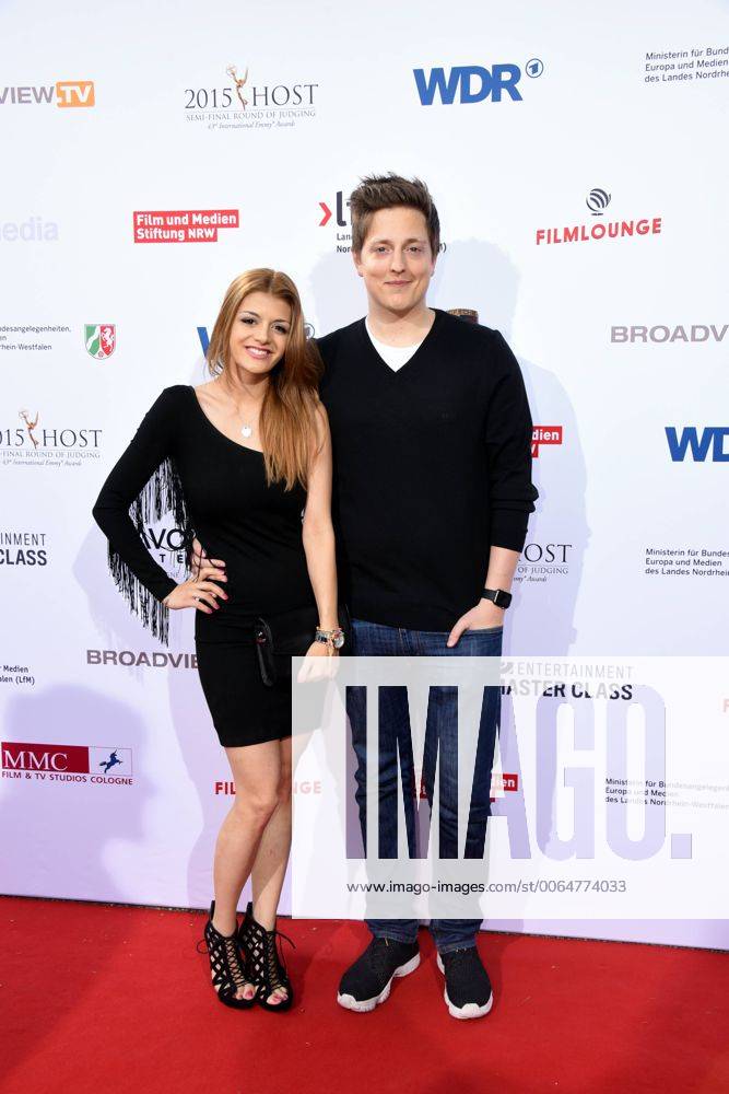 Die Youtube stars Philipp Meichsner und C. W. kommen am 09.06.2015 in Köln zur Abendveranstaltung