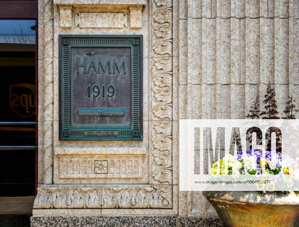 May 27, 2015 - St. Paul, Minnesota, U.S. - The Hamm Building in St ...