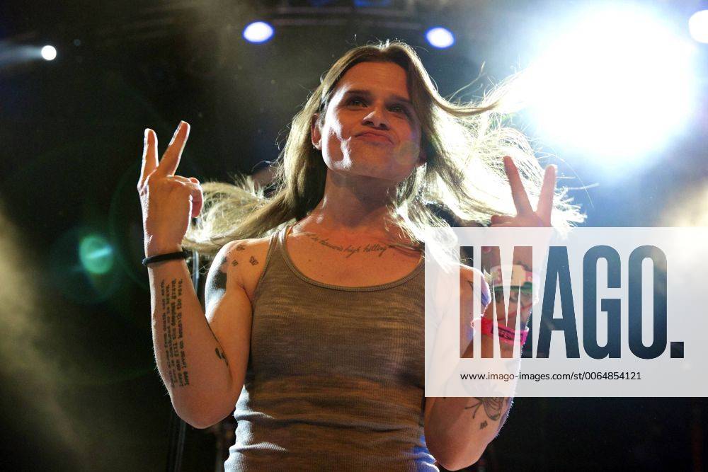 Mina Caputo Keith Caputo von Life of Agony live in der Markthalle. Hamburg