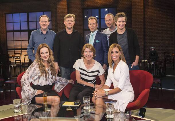 Hintere Reihe von links: Stefan KURT, Schauspieler, Miroslav NEMEC ...