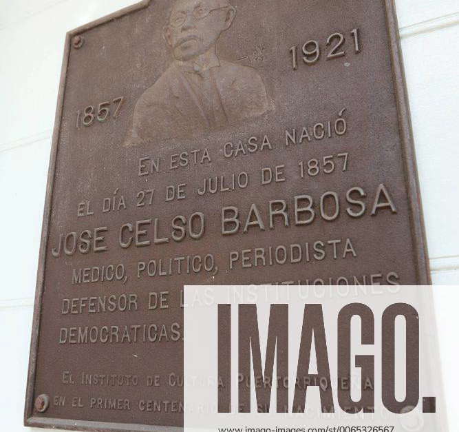 July 27, 2015 - Bayamon, PUERTO RICO, - Jose Celso Barbosa Museum - LA ...