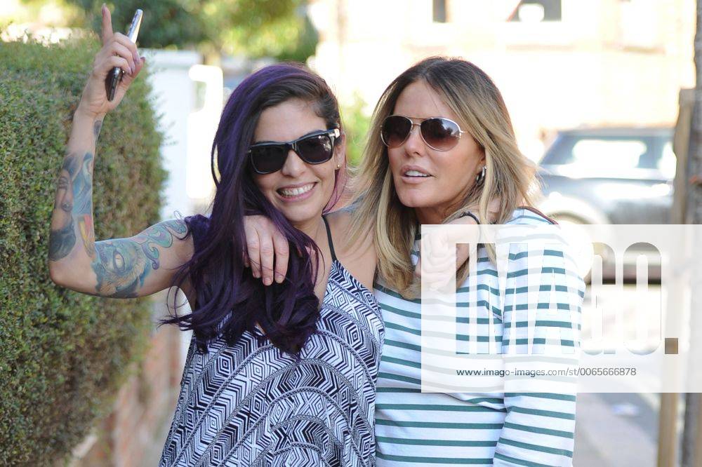 English actress and model Patsy Kensit and Puerto Rican-American model ...