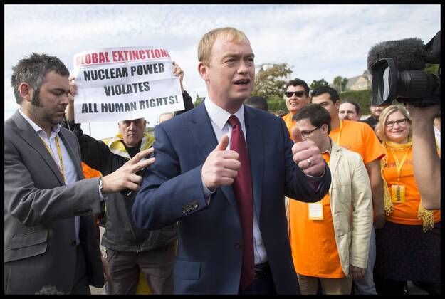 . 23 09 2015. Bournemouth, United Kingdom. Leader of the Lib Dems Tim ...