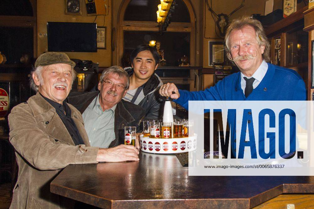 Henning Krautmacher, Tilo Prückner, Wolfgang Winkler, Aaron Lee beim ...