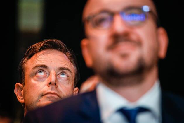 - BRUSSELS, BELGIUM: Bart De Wever and Belgian Prime Minister Charles ...