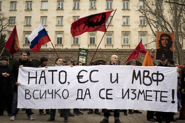 Feb. 22, 2015 - Sofia, Bulgaria - Demonstrators gather under the motto ...