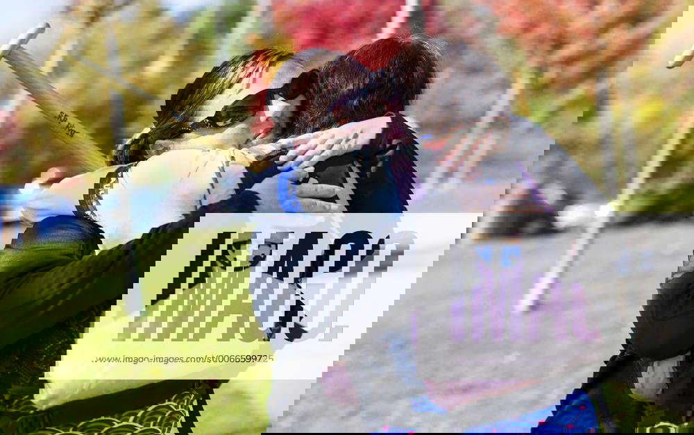 Oct. 11, 2014 - Little Canada, MN, U.S. - Kim Schminkey, left, and Dr ...