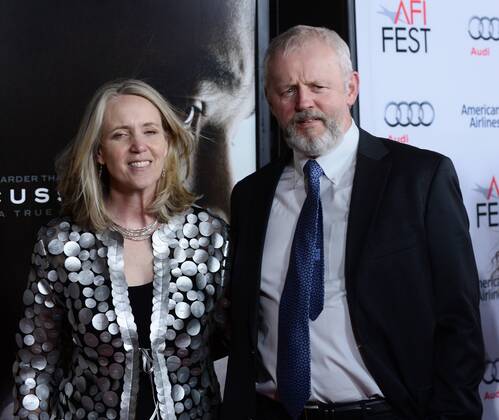 Cast member David Morse and his wife Susan Wheeler Duff attend the ...