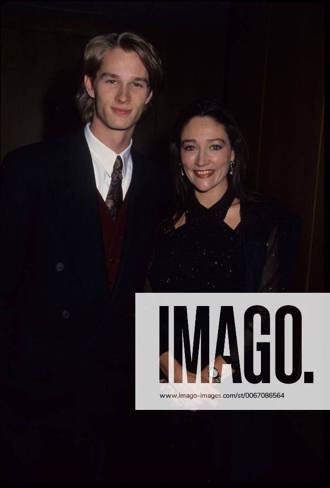 OLIVIA HUSSEY with son Alexander Gunther Martin