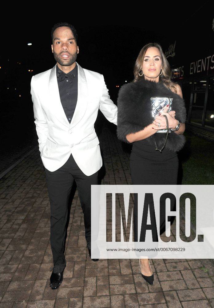 English professional footballer Joleon Lescott and his wife, Debbie ...