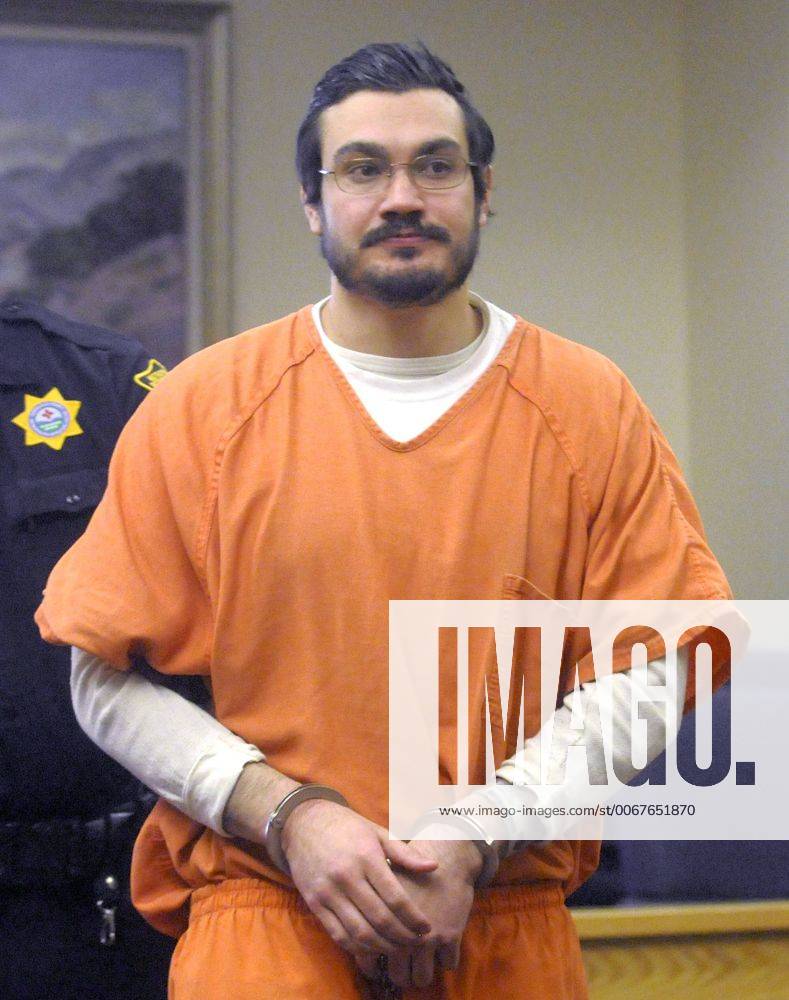 Albuquerque, NM, U.S. - Greg Sorber -- Zach Pagett leaves the sentencing hearing for his murder of