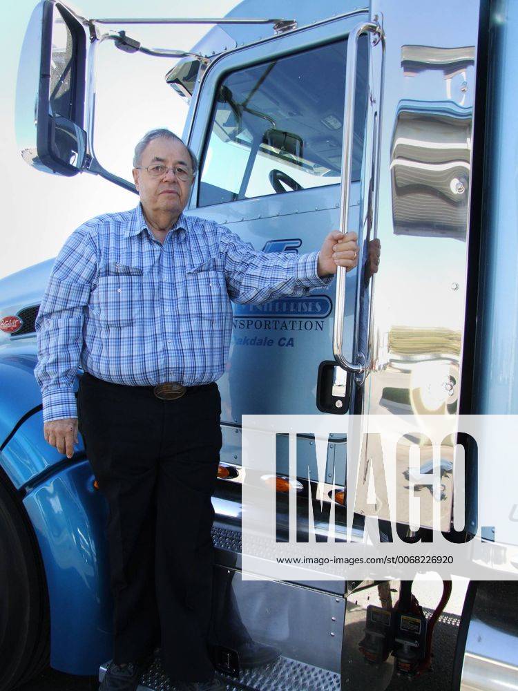 Nov. 13, 2013 - Oakdale, California, U.S. - Ed Rocha and his trucking ...