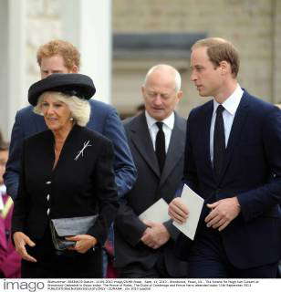 Sept. 11, 2013 - Brentwood, Essex, UK - The funeral for Hugh Van Cutsem ...