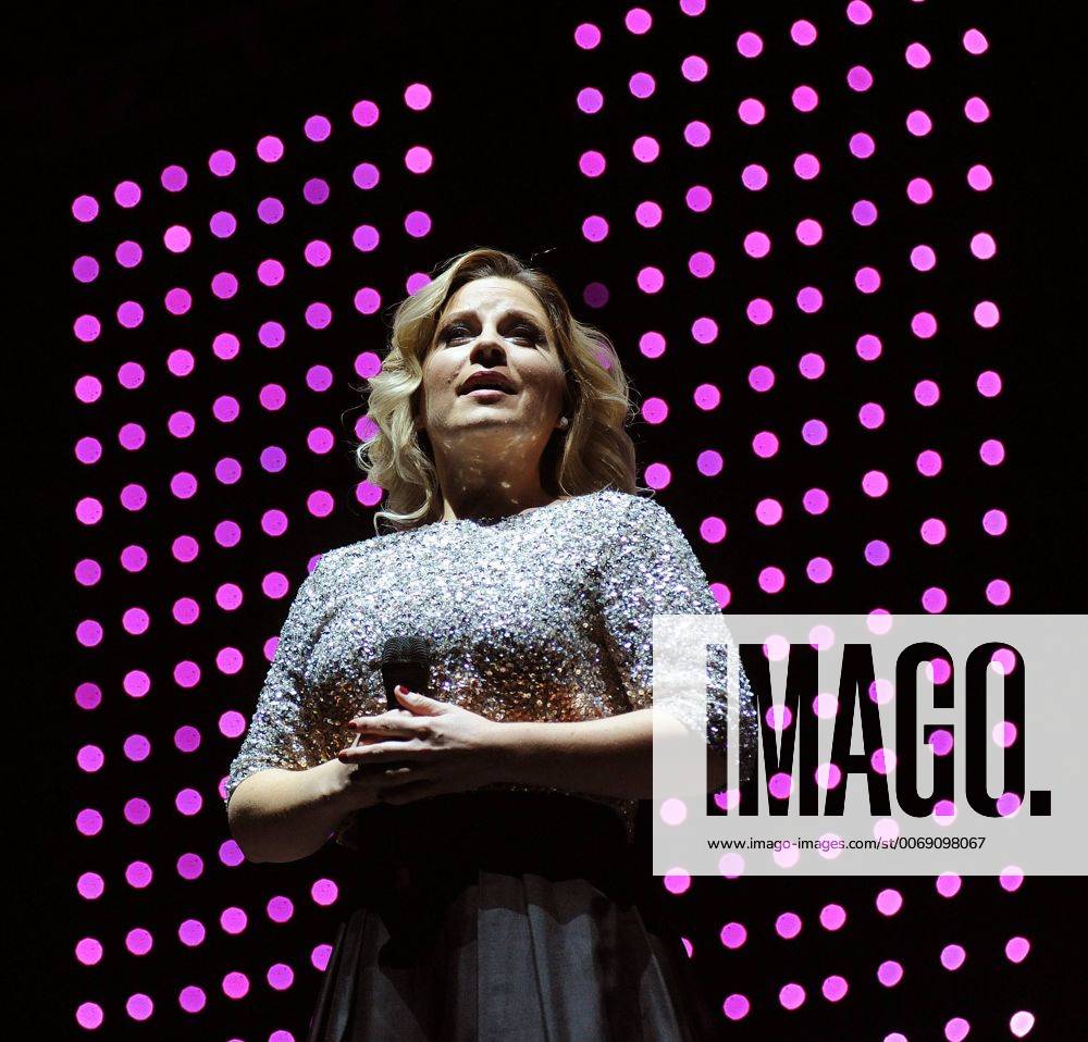 US singer Marin Mazzie performs during the concert of Czech ...