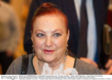 Russia, Saint Petersburg. - Nobel Prize winner Zhores Alferov delivered ...