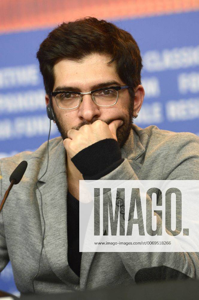 Ehsan Goudarzi during the Ejdeha Vared Mishavad! A Dragon Arrives! press conference at the 66th