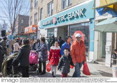 Sunset Park is Brooklyn s Chinatown Thousands of people on Eighth Avenue in the Sunset Park