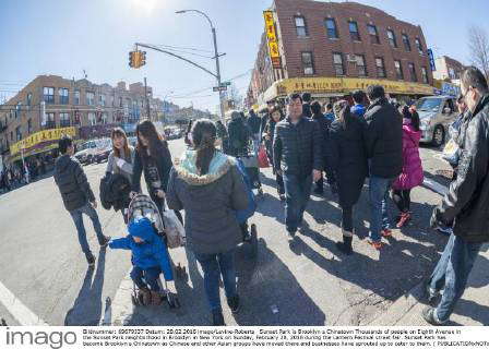 Sunset Park is Brooklyn s Chinatown Thousands of people on Eighth Avenue in the Sunset Park