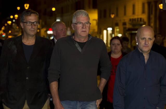 . 28 02 2016. London, United Kingdom. Abuse survivors arrive at Hotel ...