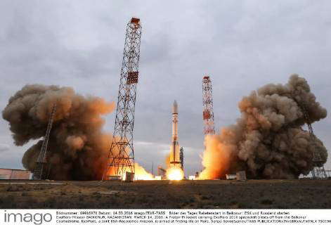 Raketenstart in Baikonur: ESA und Russland starten ExoMars-Mission ...