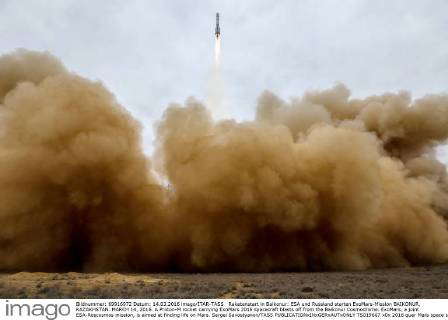 Raketenstart in Baikonur: ESA und Russland starten ExoMars-Mission ...