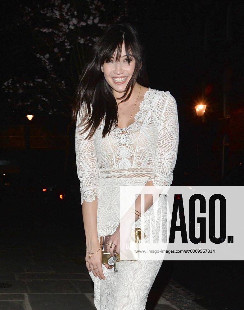British model Daisy Lowe is spotted on a night out in London. The ...